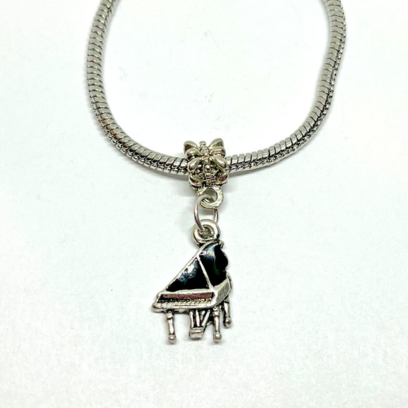 Jewelry | Baby Grand Piano Charm Dangle For European Bracelet Music ...
